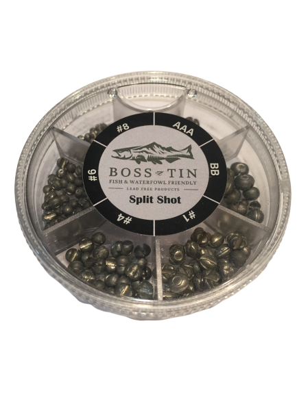 BOSSTIN 6 Way Split Shot (Non-toxic)